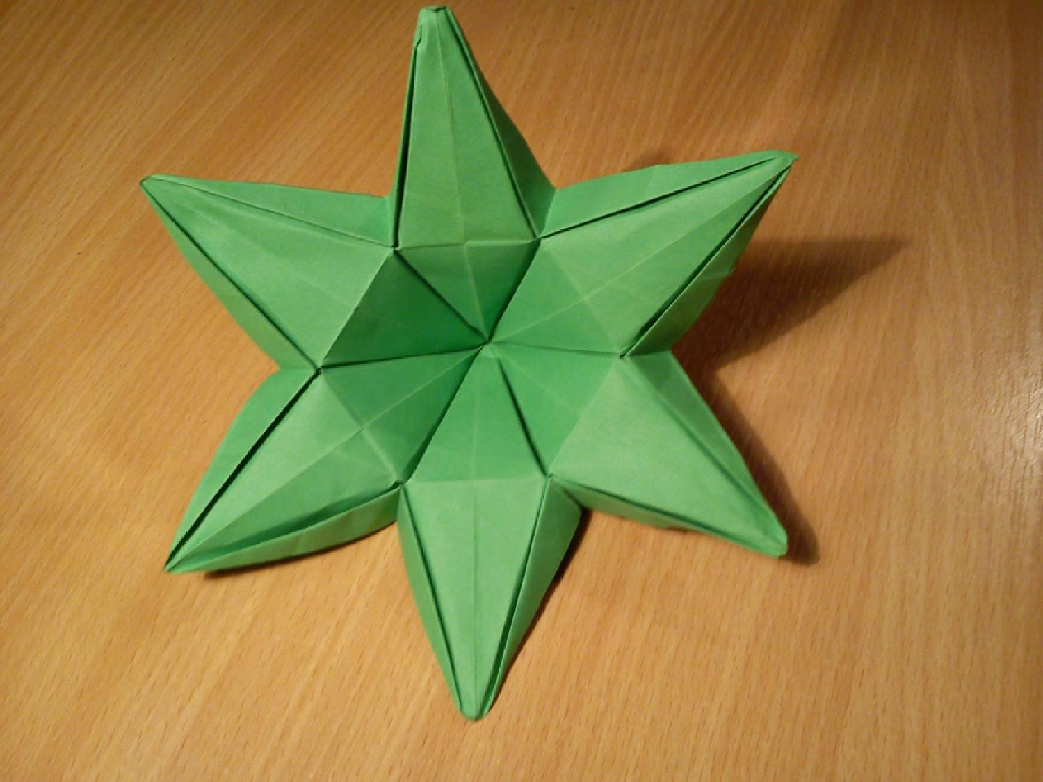 Origami Embossed Six-Pointed Star | Declan Webb
